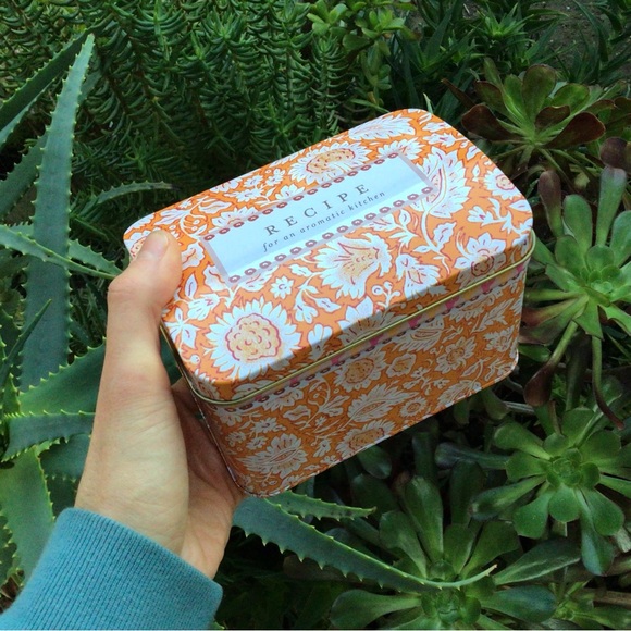Anthropologie | Other | Anthropologie Rosebud Recipe Tin Candle Recipe ...